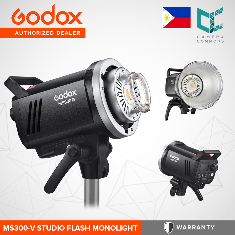 Godox MS300 MS300V Monolight Studio Flash Strobe Light Monolight 300Ws ...