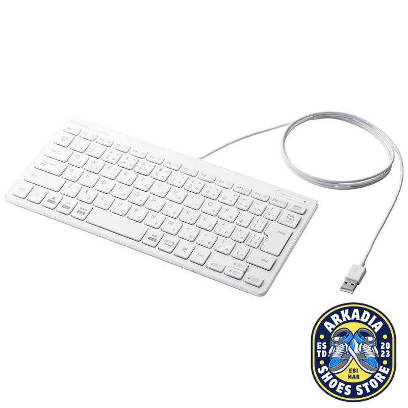 Pantograph Wired Mini Keyboard White | Shopee Philippines