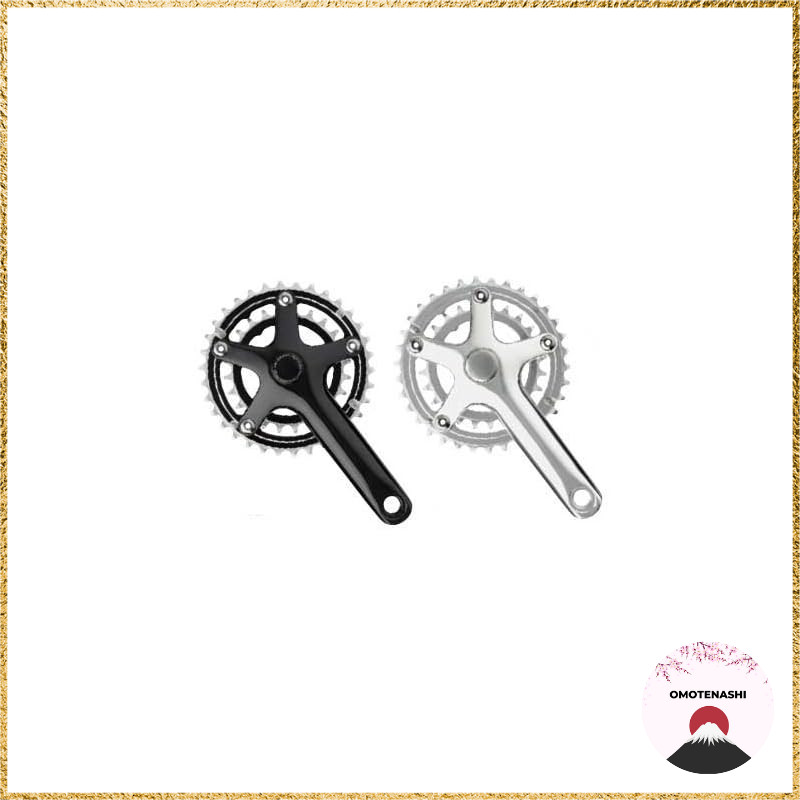 DIXNA La Crank 34/24 (10/11) 160 SL Silver | Shopee Philippines