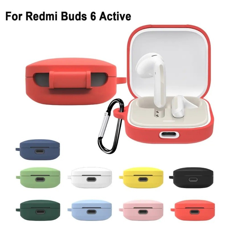 Redmi Buds6 Buds5 High Quality Liquid Silicone Soft Earphone Case For ...