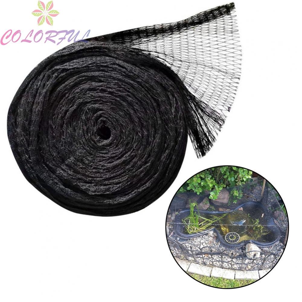 【COLORFUL】Reliable Pond Protective Netting in Black Color Sized to Fit ...