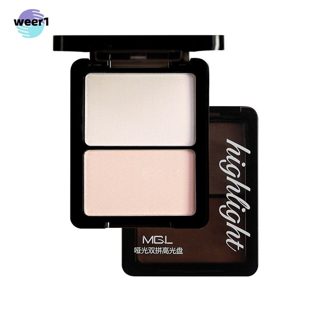 Mgl Pure White Matte Double-piece Highlight Nose Shadow Highlight ...