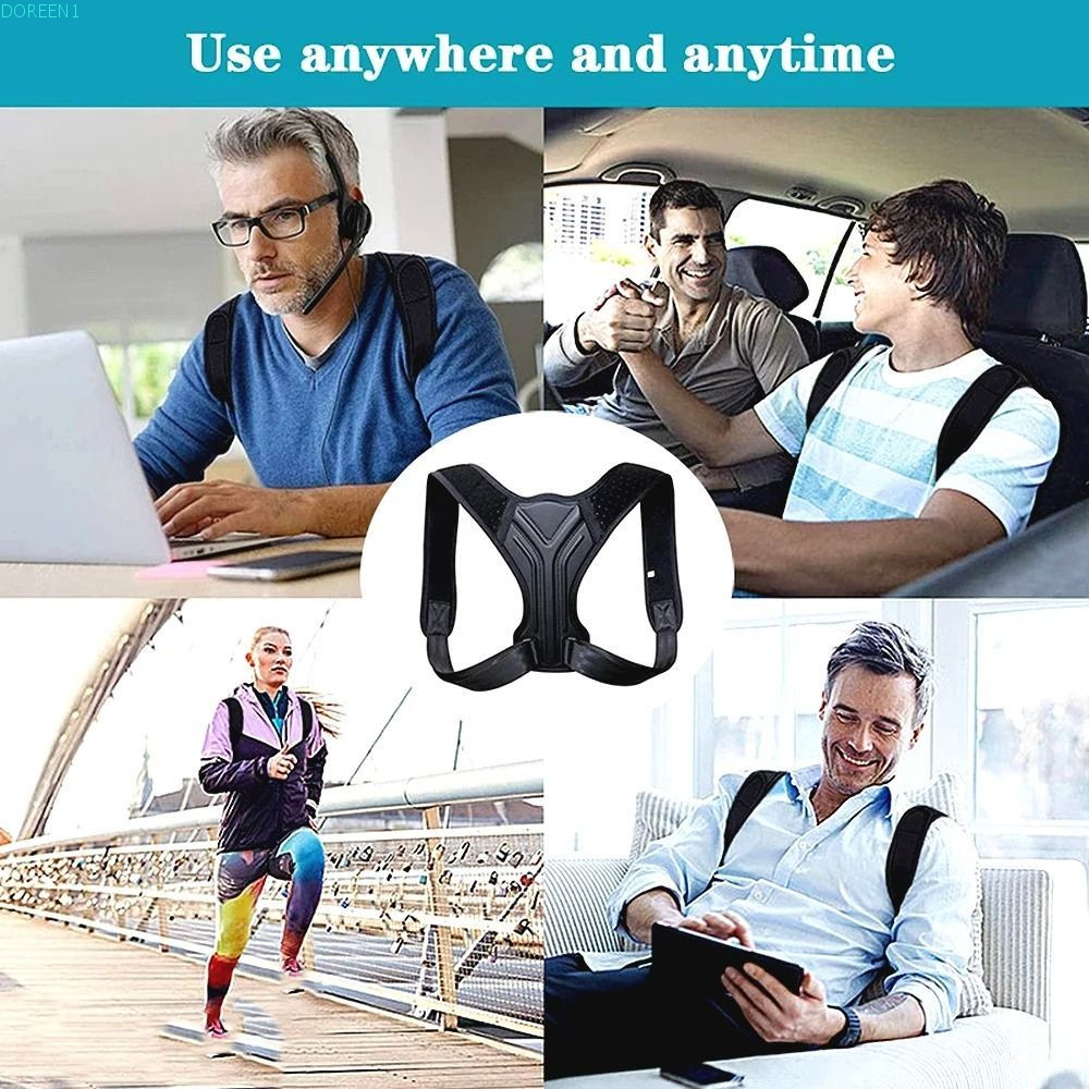 DOREEN1 Posture Corrector Corset, Lumbar Support Breathable Spine ...