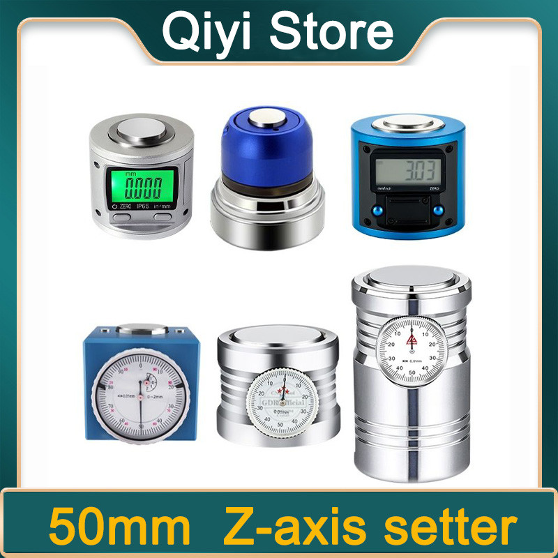 Z Axis Setter 50mm with Meter Photoelectric Tool Z Axis Zero Setter Zero Setting Accuracy 0 ...