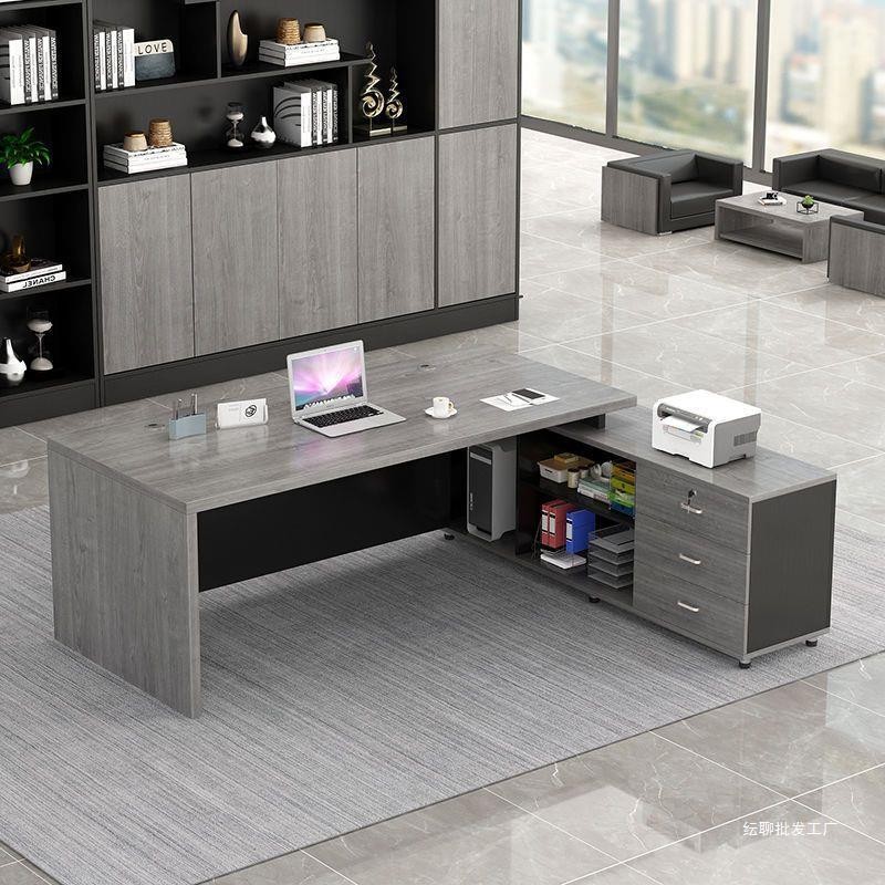 Office Desk Boss Office Desk Simple Modern Computer Desk Office Desk ...