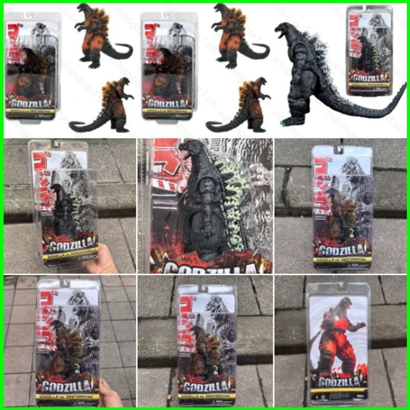 YB1 NECA Godzilla Action Figure Burning Godzilla Space Godzilla Model Dolls Toys For Kids Gifts ...