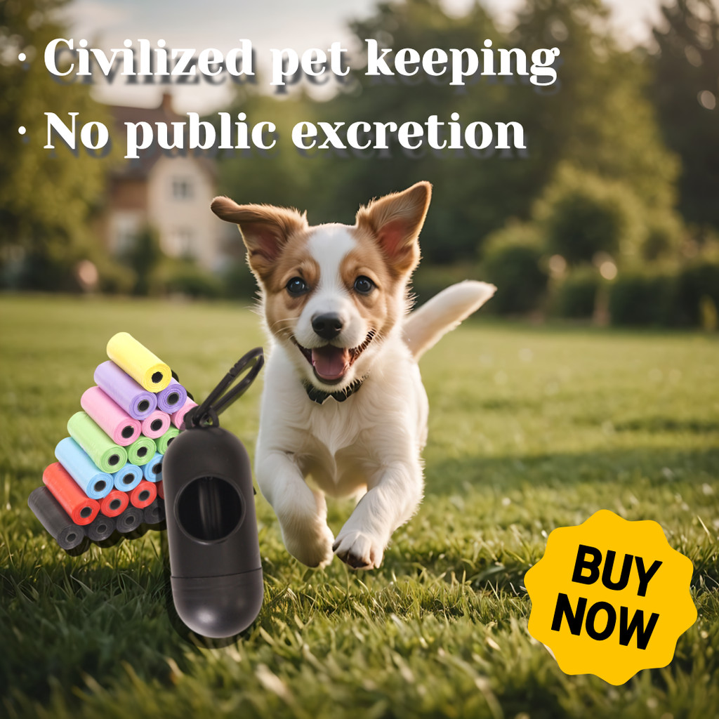 Capsule Outdoor Dog Walking Portable Bag Dog Poo Pick Up Magic Litter ...