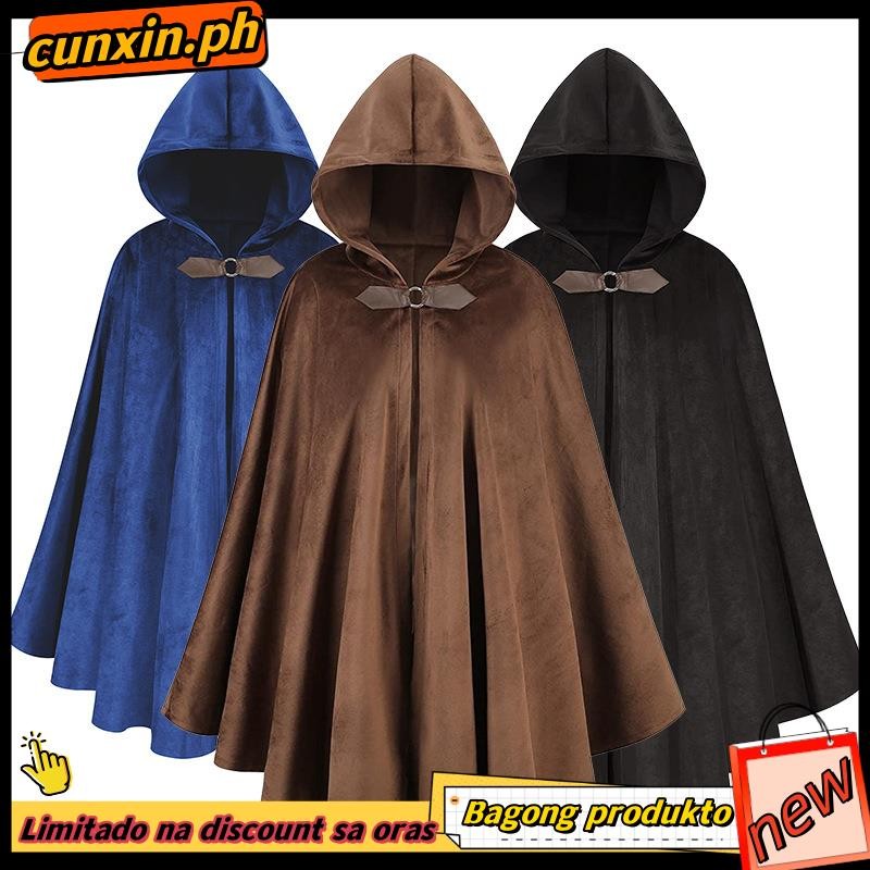 Medieval Renaissance Cape Overcoats Cosplay Costumes Female Vintage ...