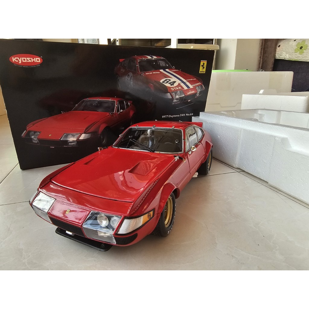 Kyosho Jingshang 1/18 365gtb4 ferrari ferrari 365 365gtb Alloy Full ...