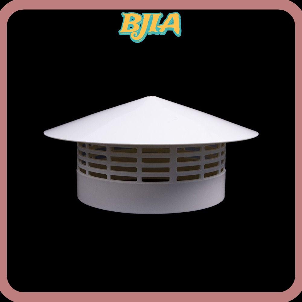 BJA Ventilated Rain Cap, Smoke Exhaust Hood PVC Stove Pipe Protector ...