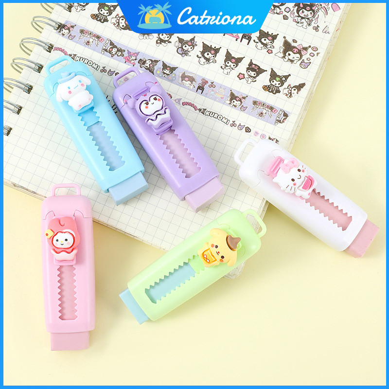 Cartoon Sanrio push-pull eraser student cute drawing exam 4b eraser ...