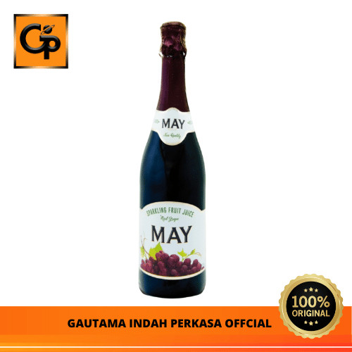 [SDW] pekanbaru/Minuman Jus Berkarbonasi May Sparkling Juice Red Grape ...