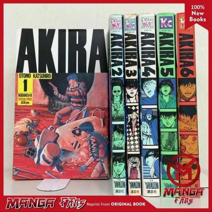 Akira Vol.1-6 Manga Complete Set Comics English Edition by Otomo Katsuhiro | Shopee Philippines