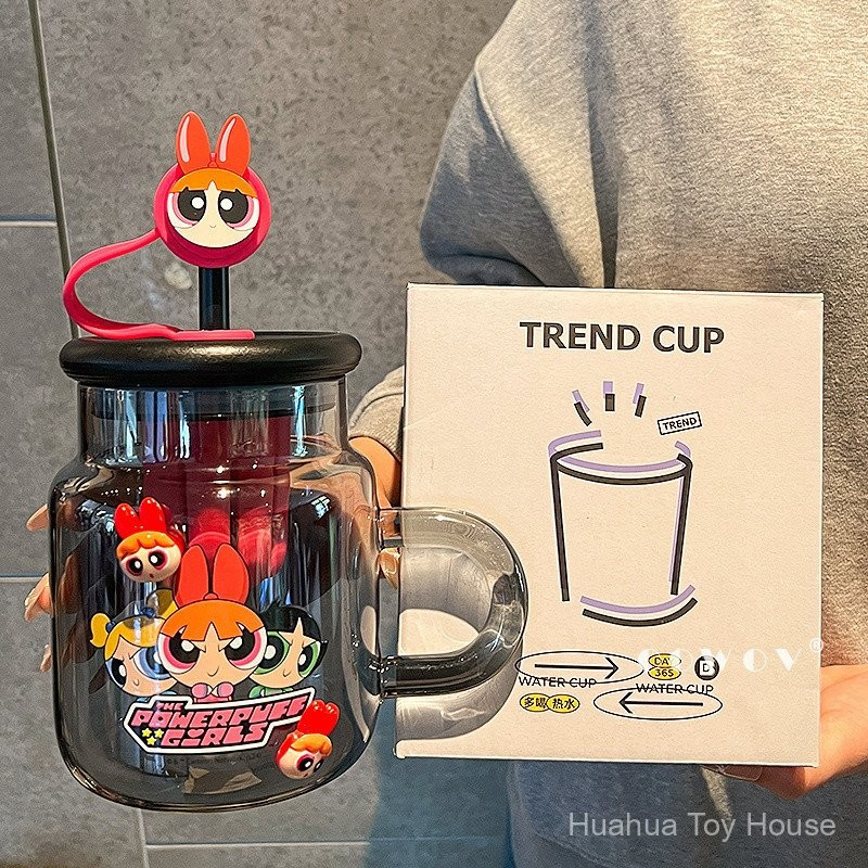 Powerpuff Girls Collaboration Water Bottle Summer 2025 New High Value ...