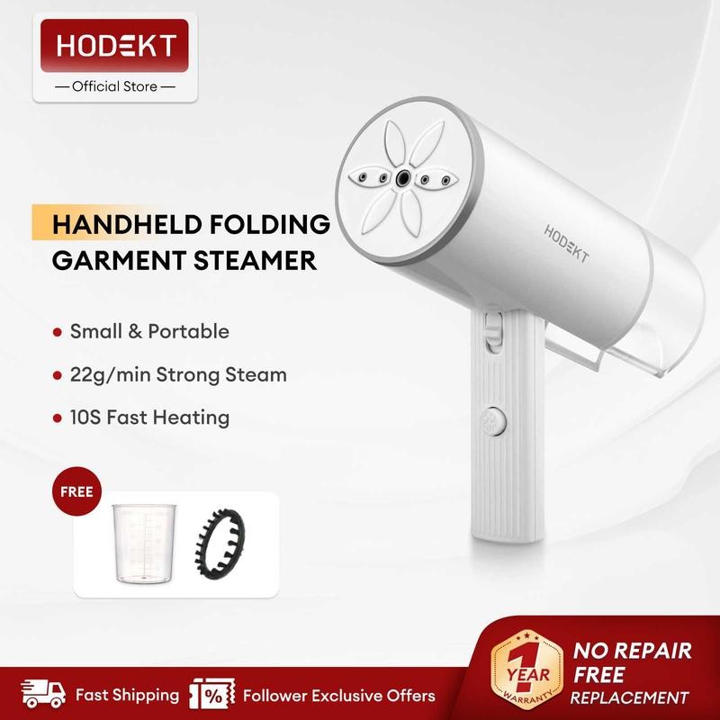 HODEKT Steam Iron Handheld Garment Steamer Travel Steamer Iron for ...