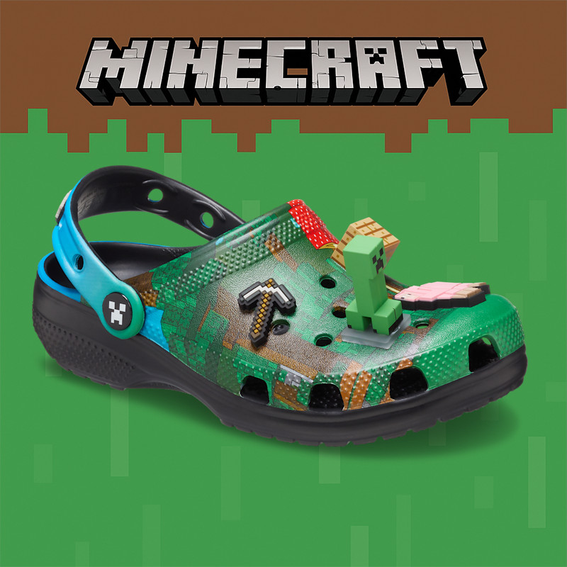 Minecraft Block Clog beach sandals forr Kids & Adults Lightweight anti ...
