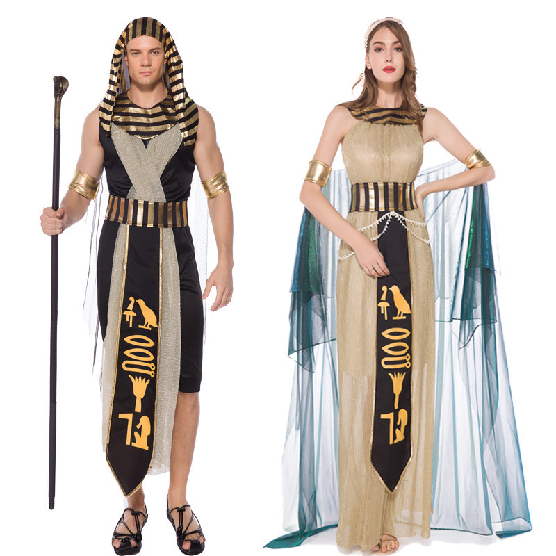 Egyptian Pharaoh Cleopatra Greek Mythology God Goddess Costume ...