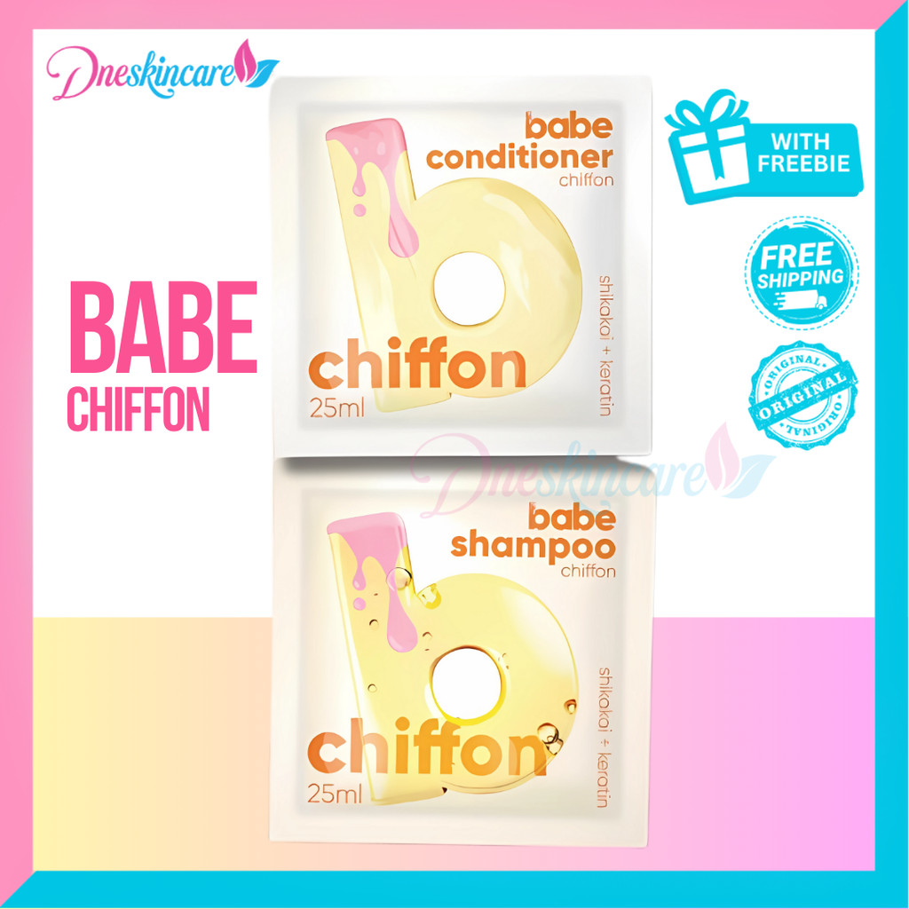 BABE FORMULA Chiffon Shampoo Conditioner Sachet Sulfate Free Hairball ...