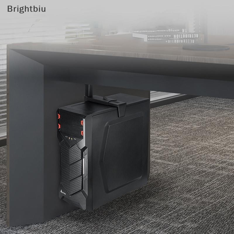 [BHT] PC Case Holder Under Desk Wall Side CPU Stand Adjustableputer ...