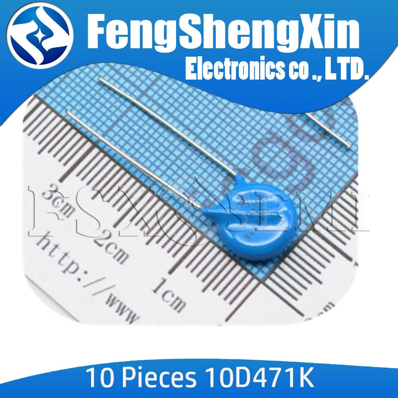 10pcs 10D471K 470V piezoresistor 10D471 varistor diameter10mm | Shopee ...