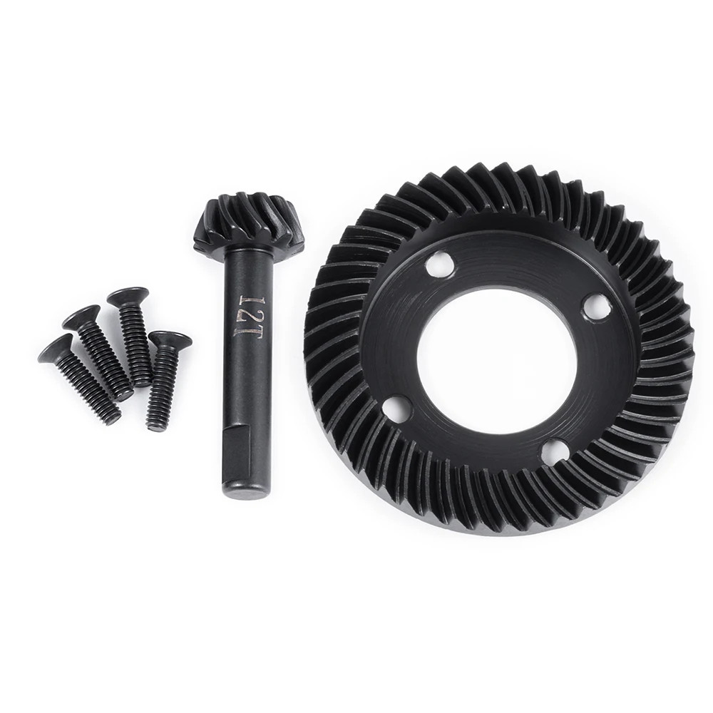 Steel 47T+12T Front Rear Differential Gear for 1/8 8IGHT-T 4X4 Nitro ...