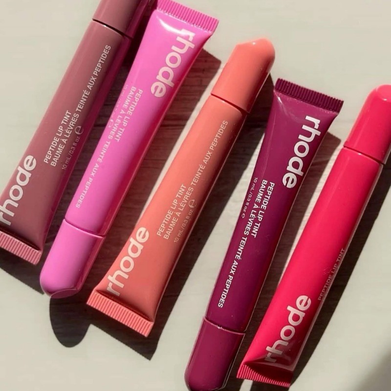 【16 Styles】Rhode Hailey Peptide Lipstick Lip Moisturizing Tinted Lip ...