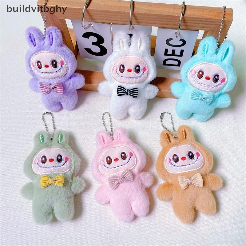 build Cute Labubu Plush Key Chain Bag Decoration Accessories Labubu ...