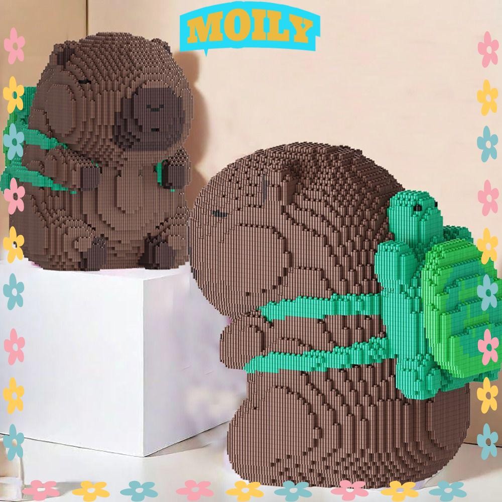 MOILYPH Building Blocks, Capybara Puzzle Puzzle Blocks, Micro Particles ...