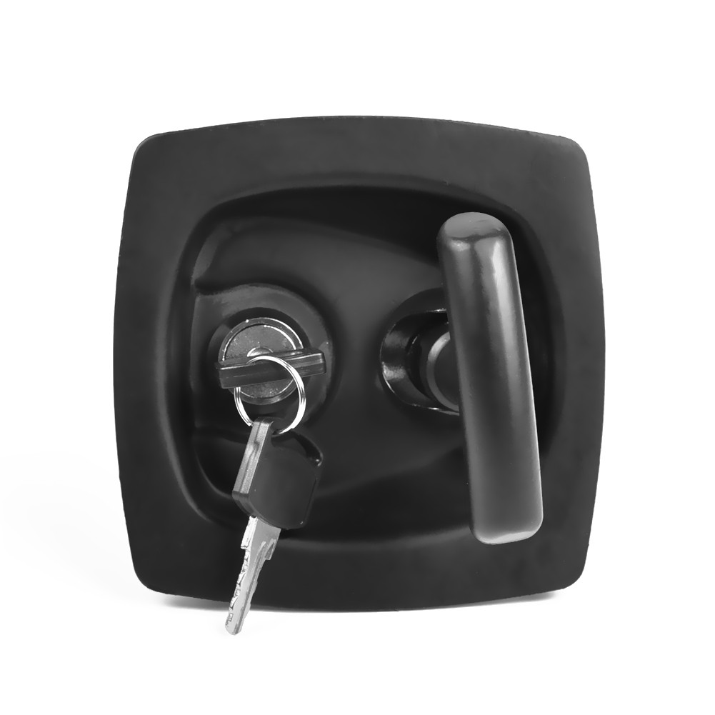 Recessed Folding T Lock / Handle for Trailer Caravan Toolbox Drop T ...