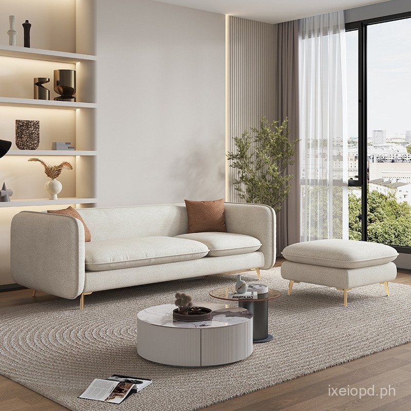 Modern Simple Disposable Technology Cloth Sofa Living Room Small ...