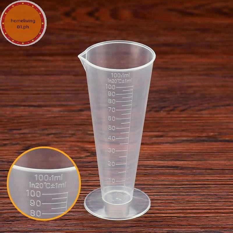 homeliving01 100ML Plastic Measuring Cup Transparent Scale Measuring ...