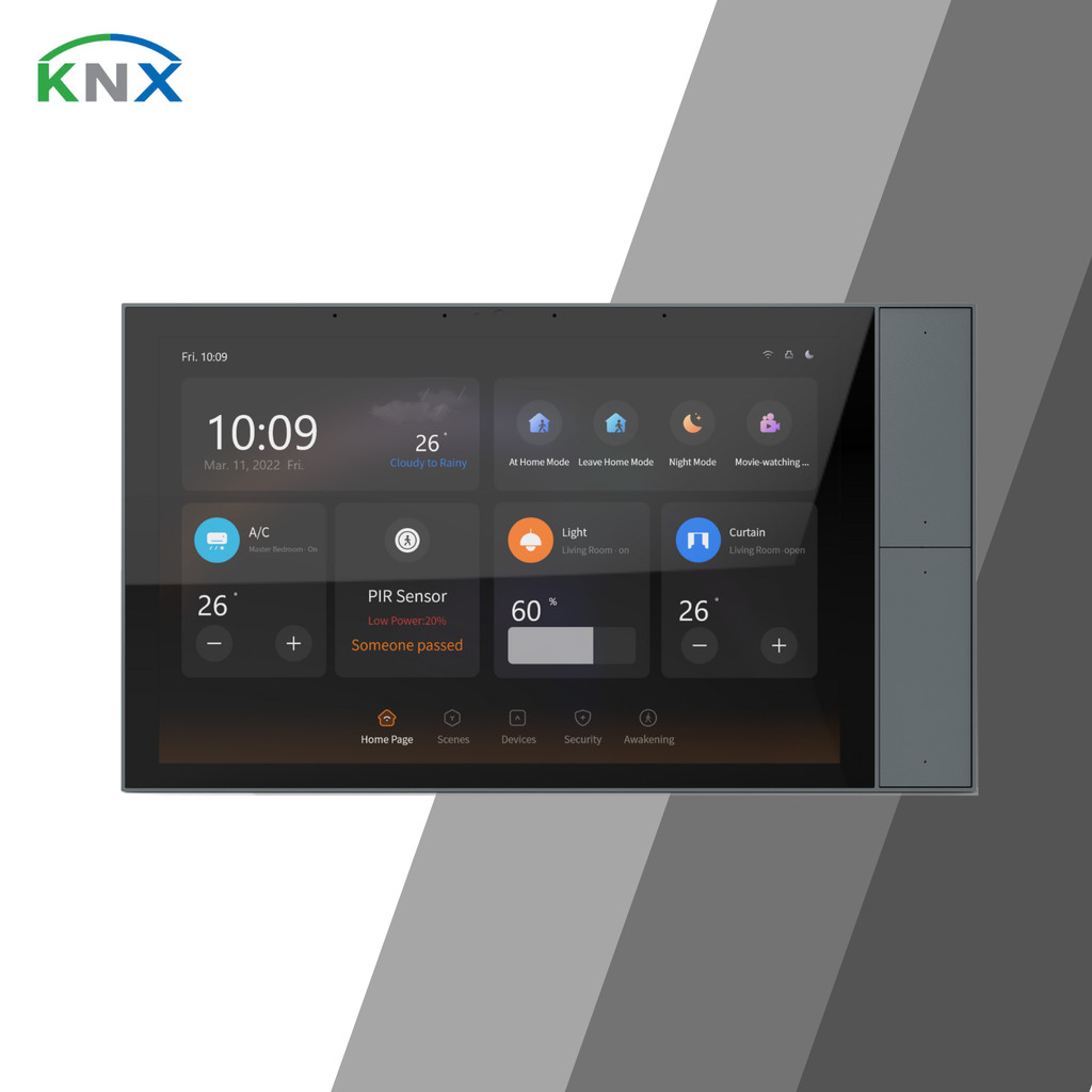Zemismart KNX 10 inch Smart LCD Touch Panel for Building Management ...