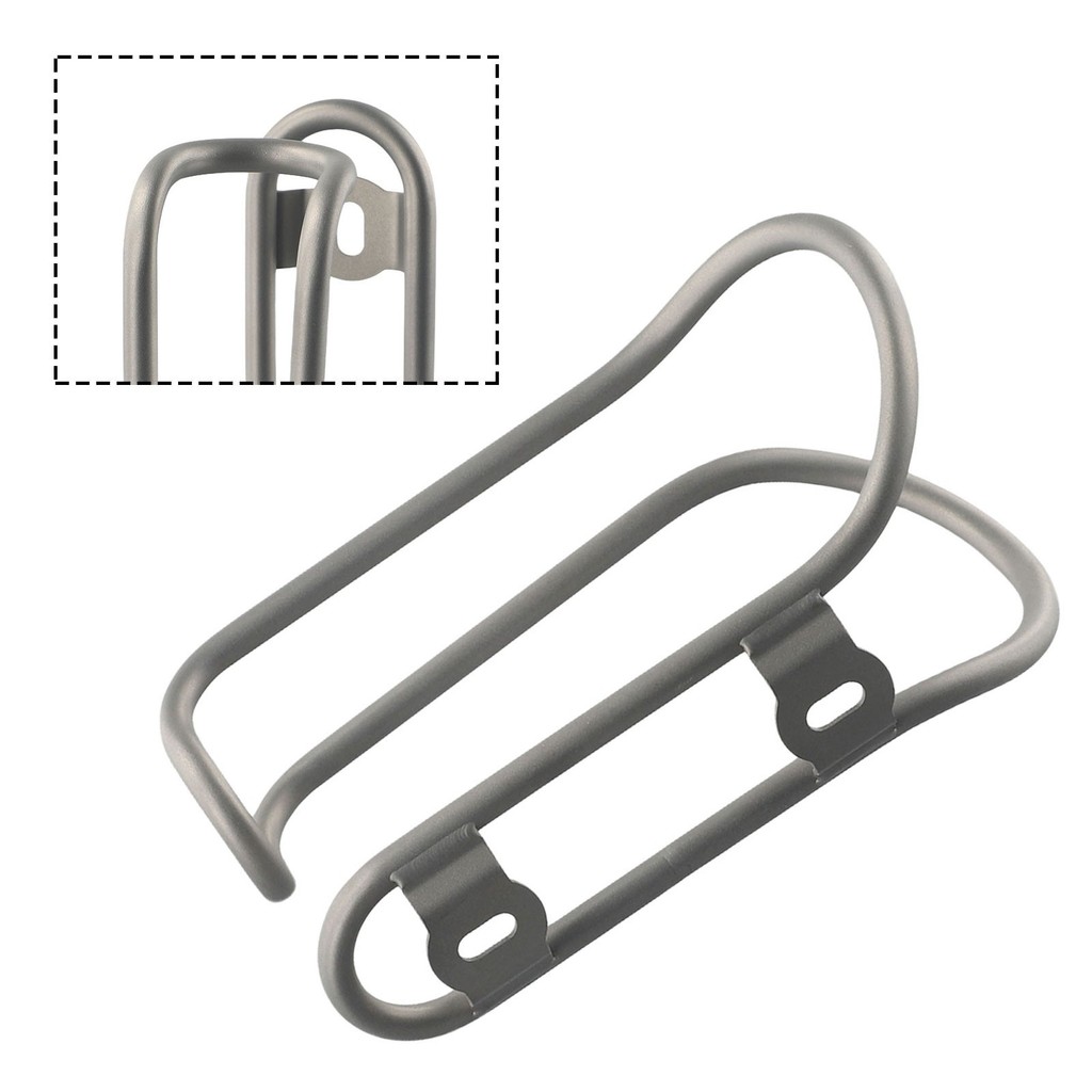 Titanium Alloy Hollow Bicycle Kettle Rack Riding Water Bottle Cage W ...