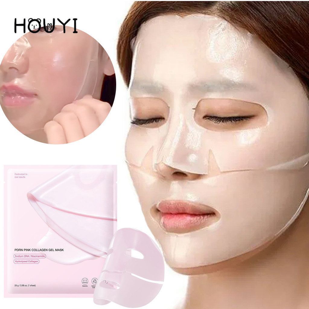Collagen Face Masks Deep Hydrating Mask - Brightening Gentle Soft Gel ...