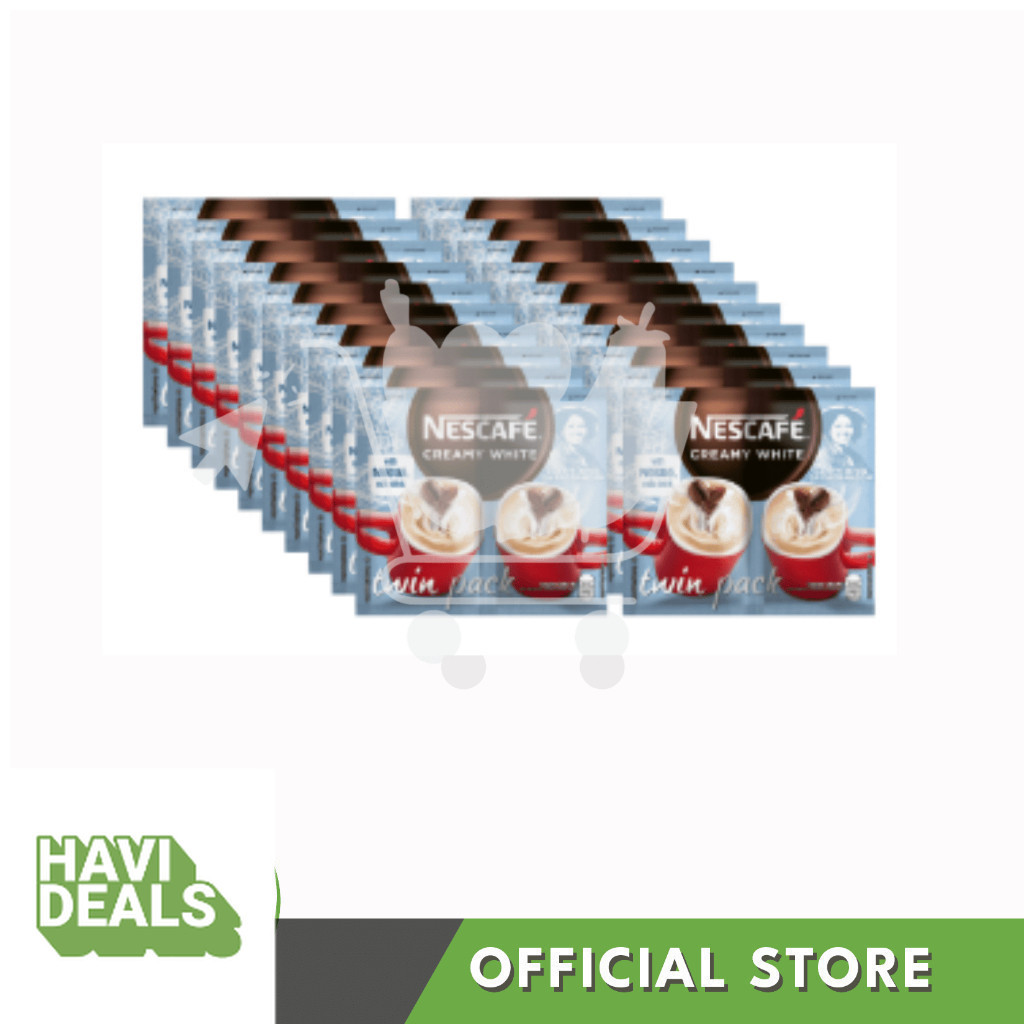 HAVI DEALS NESCAFE CREAMY WHITE TWIN PACK 3IN1 COFFEE 52G x 10PCS ...