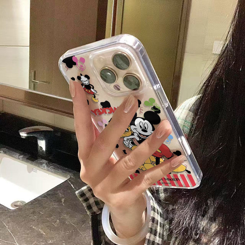 Mickey Hug Pluto Suitable for Apple 16/15promax Phone Case 14/13/12 ...