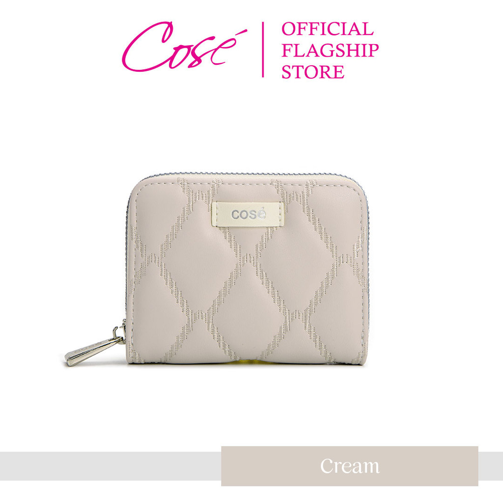 Cosé Celie Quilted Short Wallet | Shopee Philippines