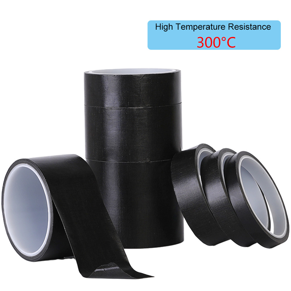 Black PTFE Te-Flon Tape High Temperature Resistant 300 Degrees Vacuum ...