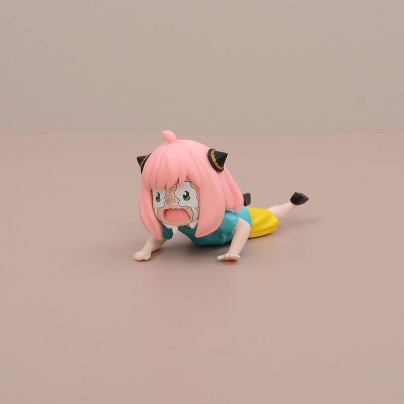 COD SPY×FAMILY Crying Anya Forger Hand-made Car Ornaments Chassis Doll ...