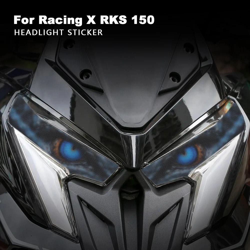 Headlight Sticker Waterproof Motorcycle Decals for Kymco Racing X RKS ...
