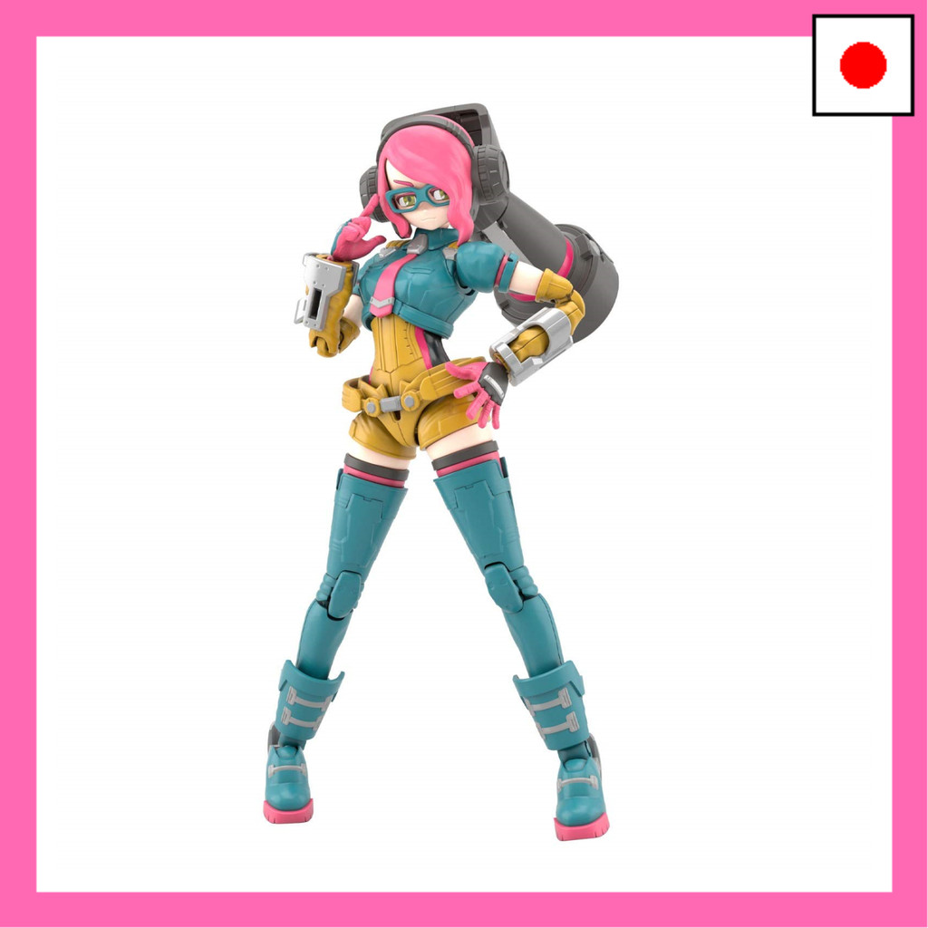 Girl Gun Lady Lady Commander Bianca 1/1 scale color-coded plastic model ...