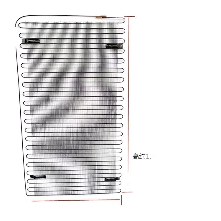 Side-to-side large refrigerator special radiator plate freezer ...