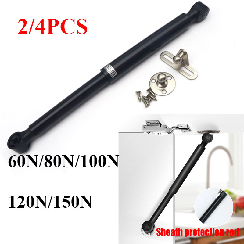 2Pcs 60N/80N/100N/120N/150N Hydraulic Gas Spring Stay Strut Furniture ...
