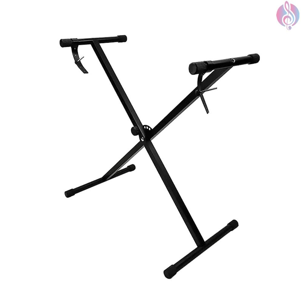 Universal Folding Piano Keyboard Stand Bracket X-Style Heavy Duty Metal ...