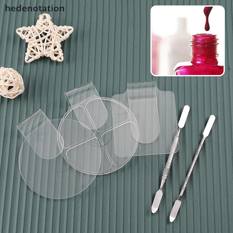 [hedenotation] Acrylic Clear Makeup Palette Clear Nail Stamping Plates ...