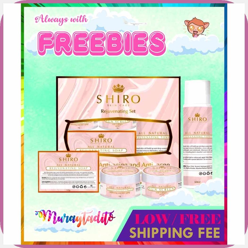 SHIRO&LE`REJUVENATING;rO`SET | Shopee Philippines