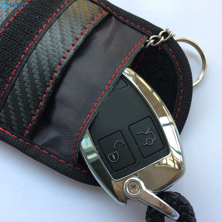 Faraday Card Car Keys Case FOB Signal Blocker Bag RFID Shielding Key ...