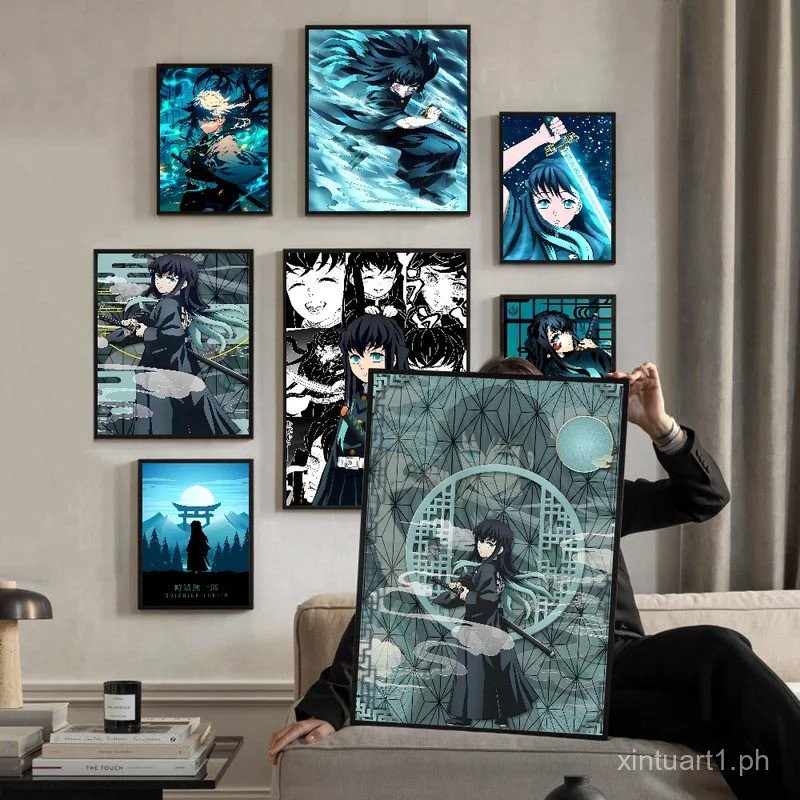 Muichiro Tokito Anime Classic Vintage Posters Decoracion Painting Wall ...