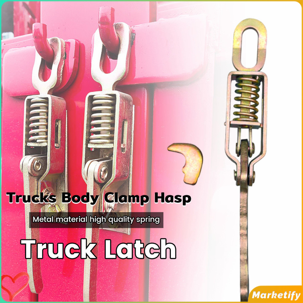 MK Truck Trailer Body Clamp Hasp Metal Buckle Lock Fastener Latch Catch ...
