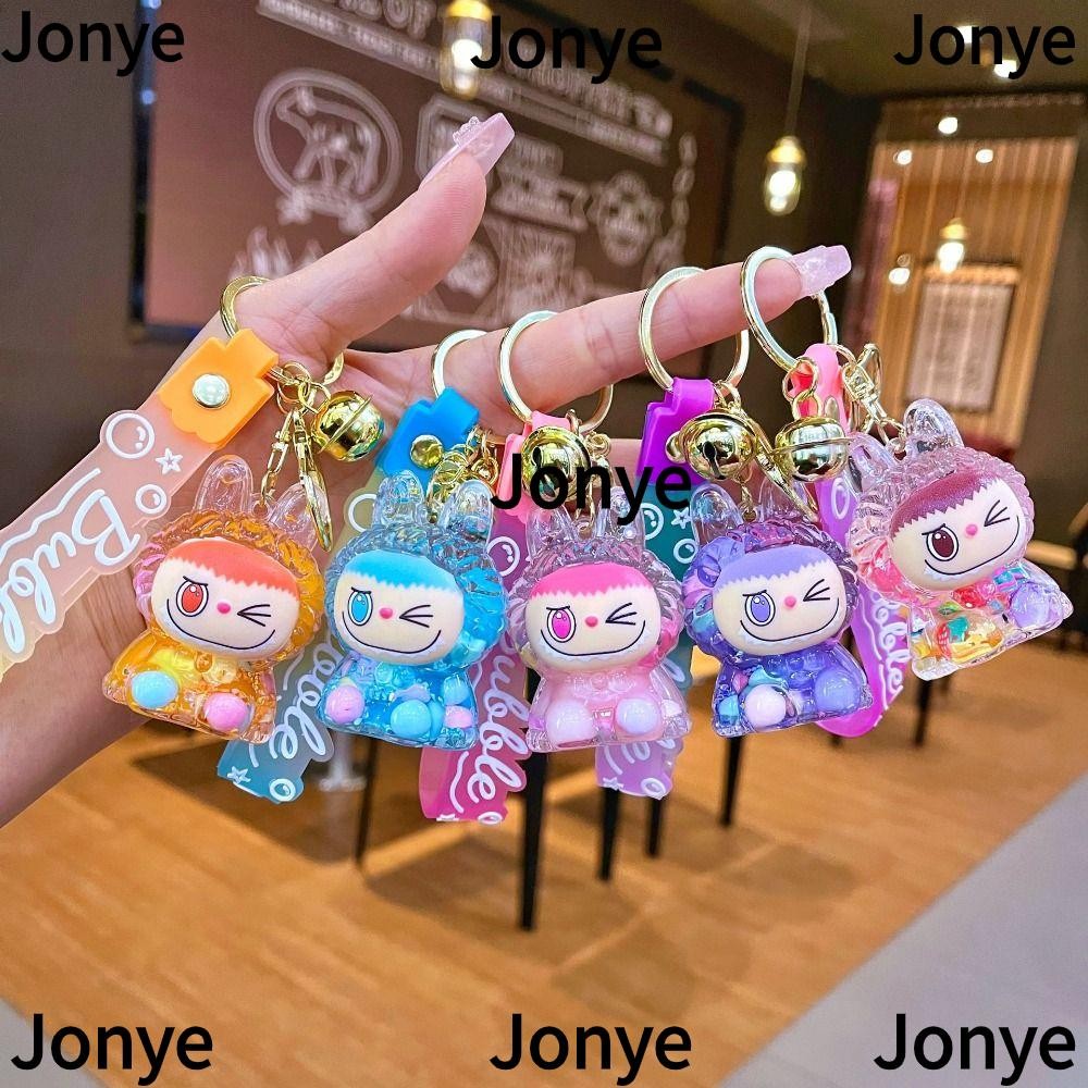 JONY1 Labubu Keychain, Wink POP MART Bag Pendant, Cute Glow in The Dark ...